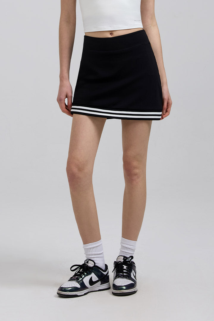 FlexEase™ 2.0 Tennis Golf Skirt - Contrast Trim Mini Skirt | Saltum – SALTUM