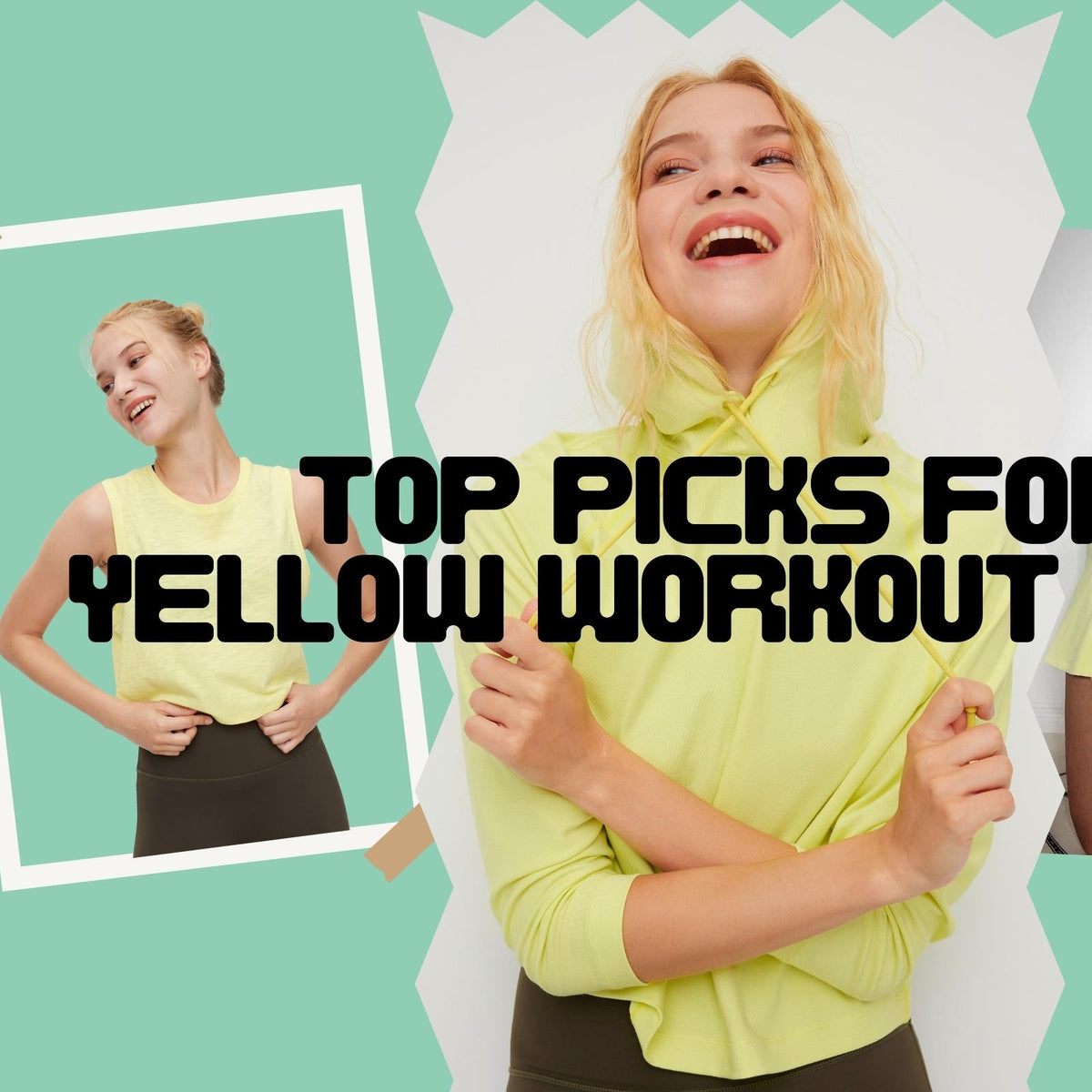 Get Active in Style: Top Picks for Yellow Workout Sets – SALTUM