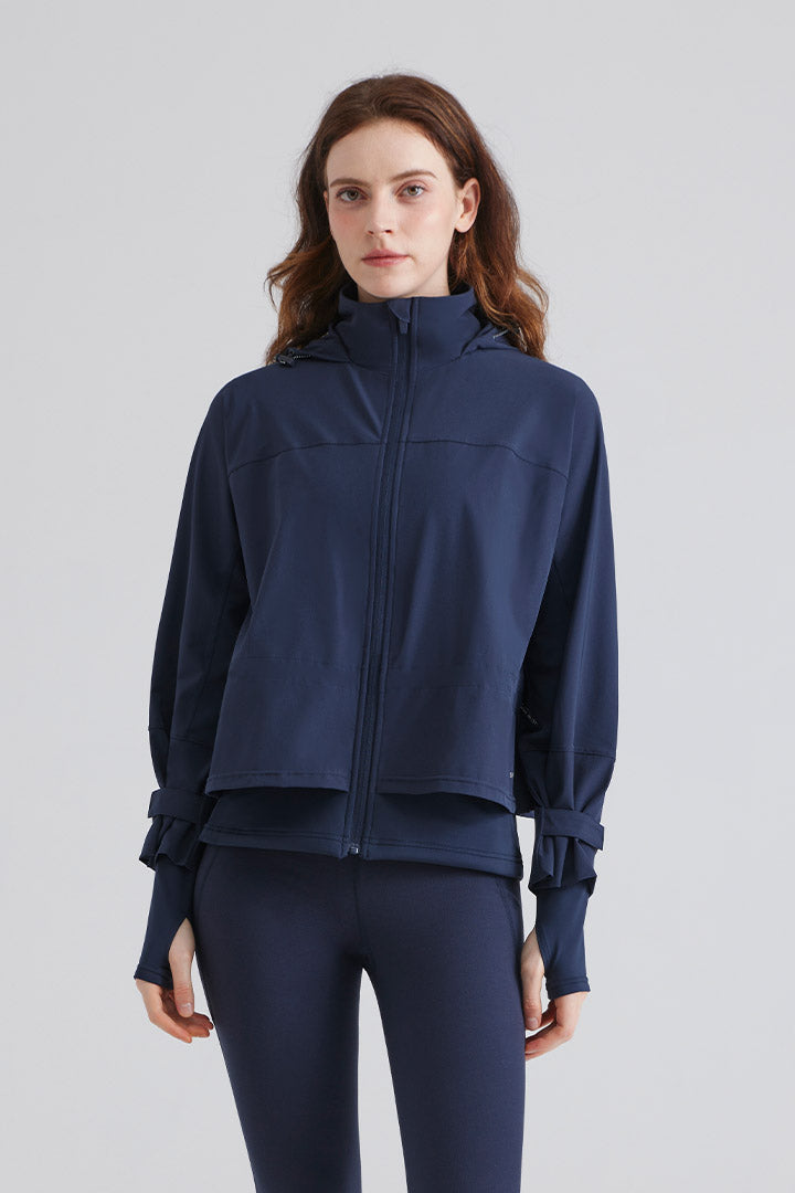 BreeLite™ Dual-Layer Extended Wind Jacket - Ladies Spring Jackets ...